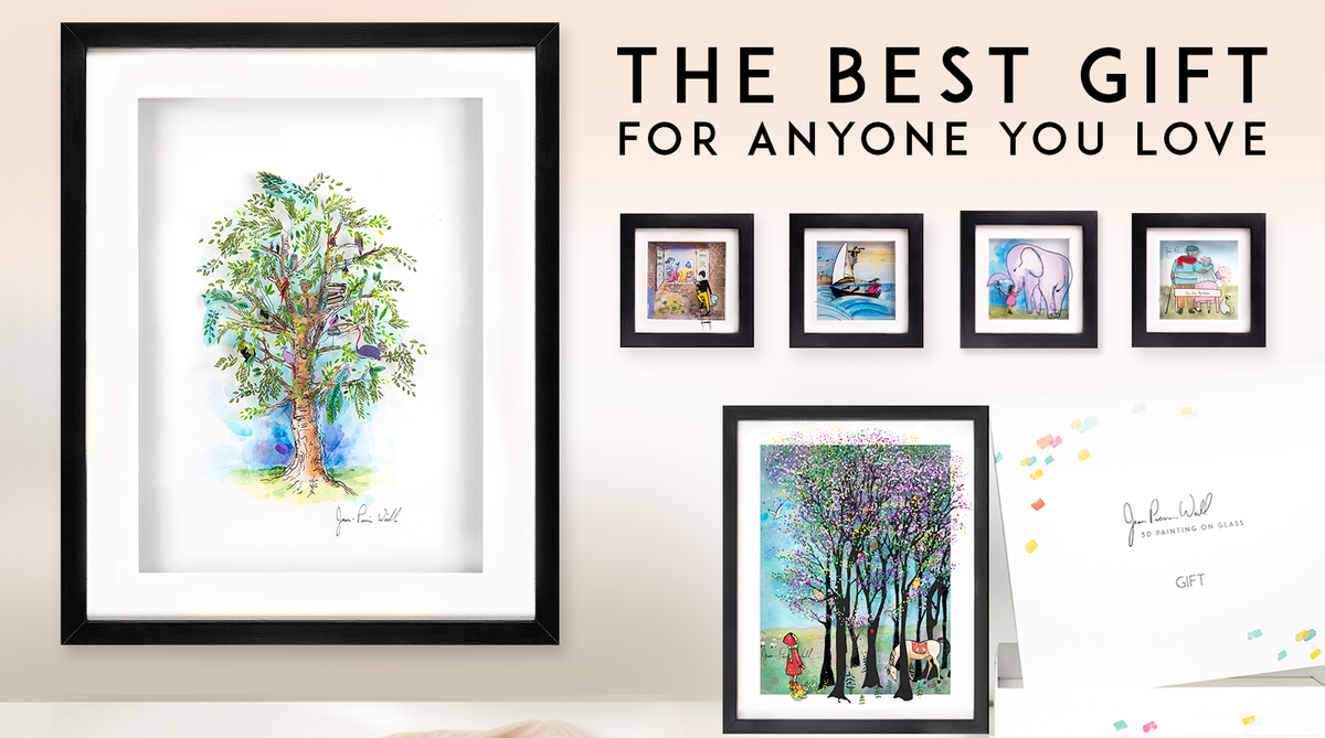 Jean-Pierre Weill - 3D paintings on glass