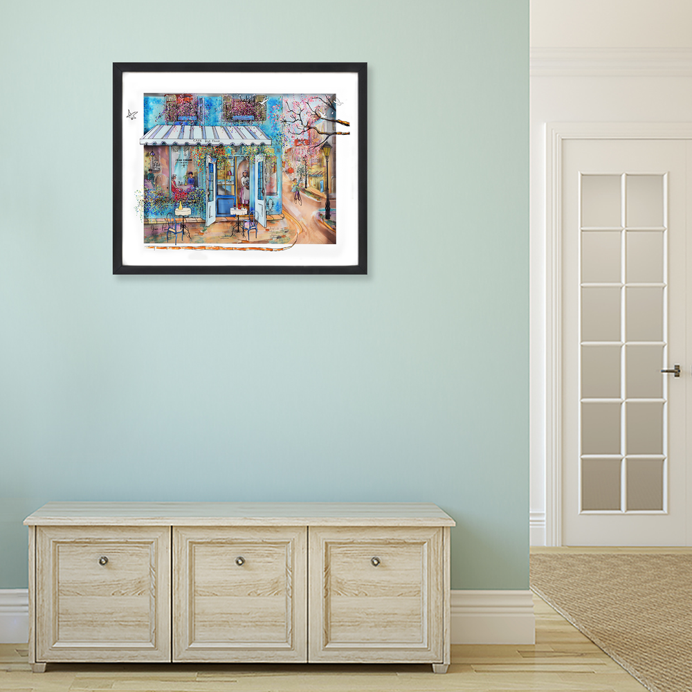 Jean-Pierre Weill: 3D Painting on Glass