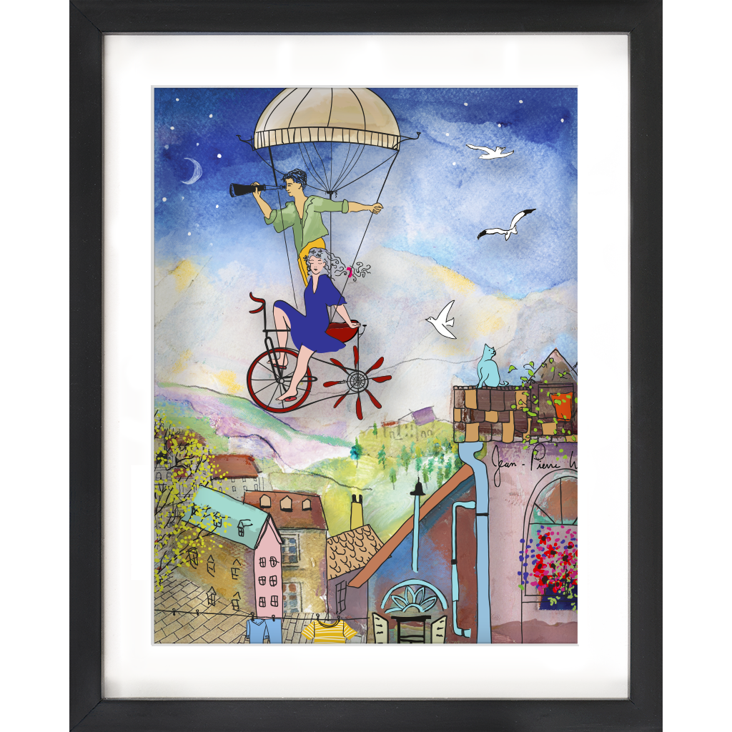 Jean-Pierre Weill: 3D Painting on Glass