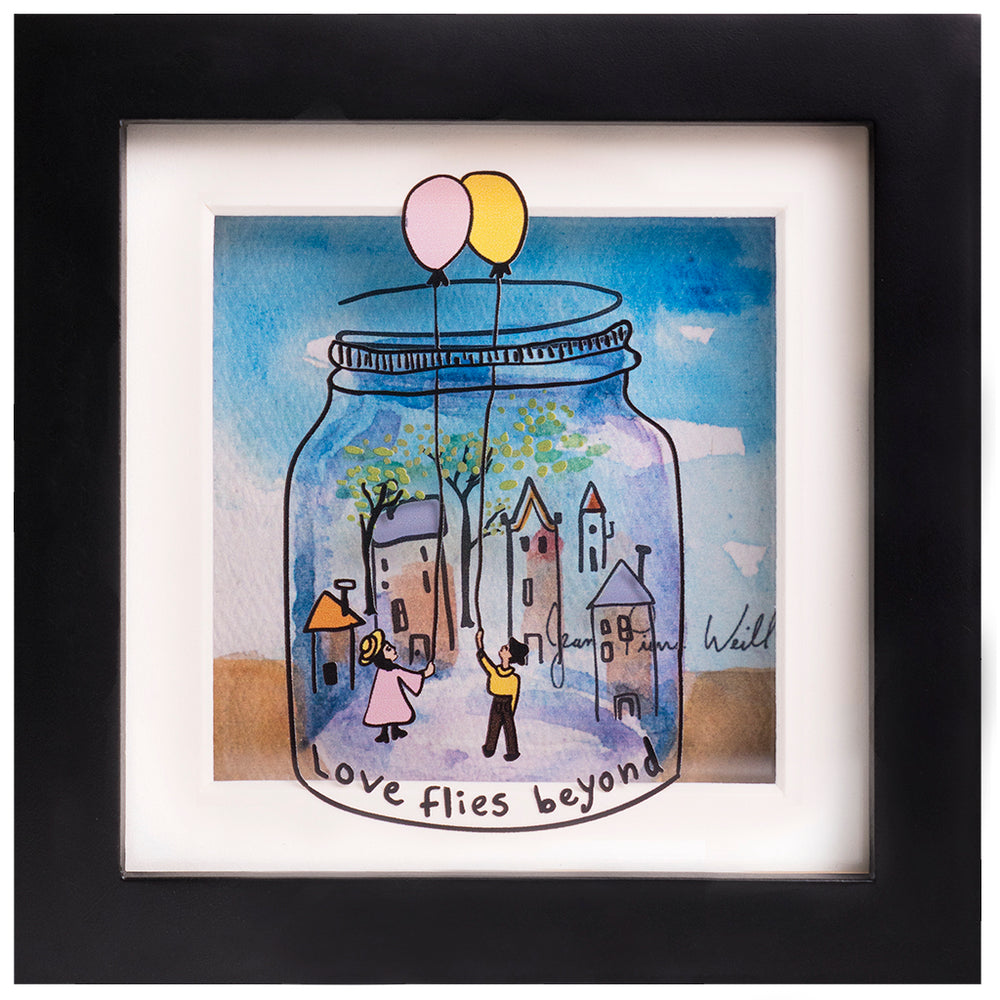 Jean-Pierre Weill: 3D Painting on Glass