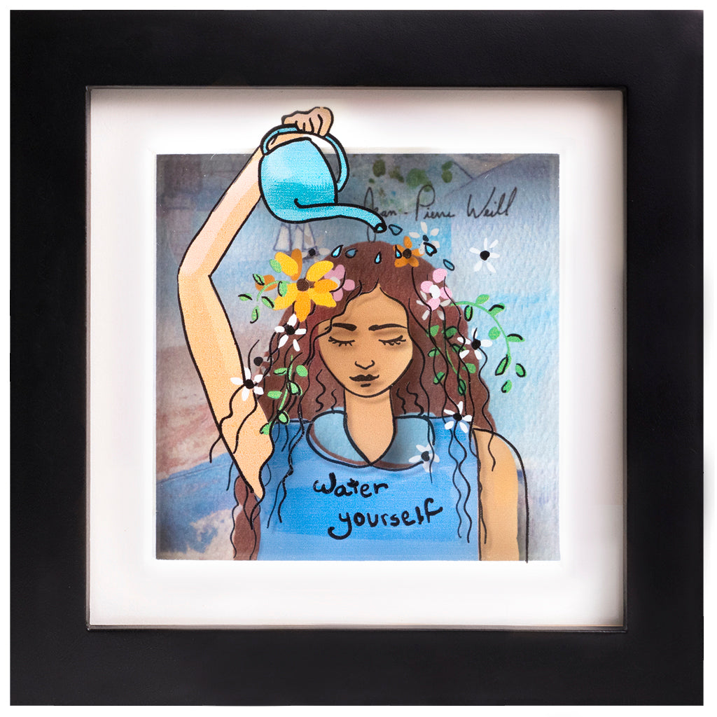 Jean-Pierre Weill: 3D Painting on Glass